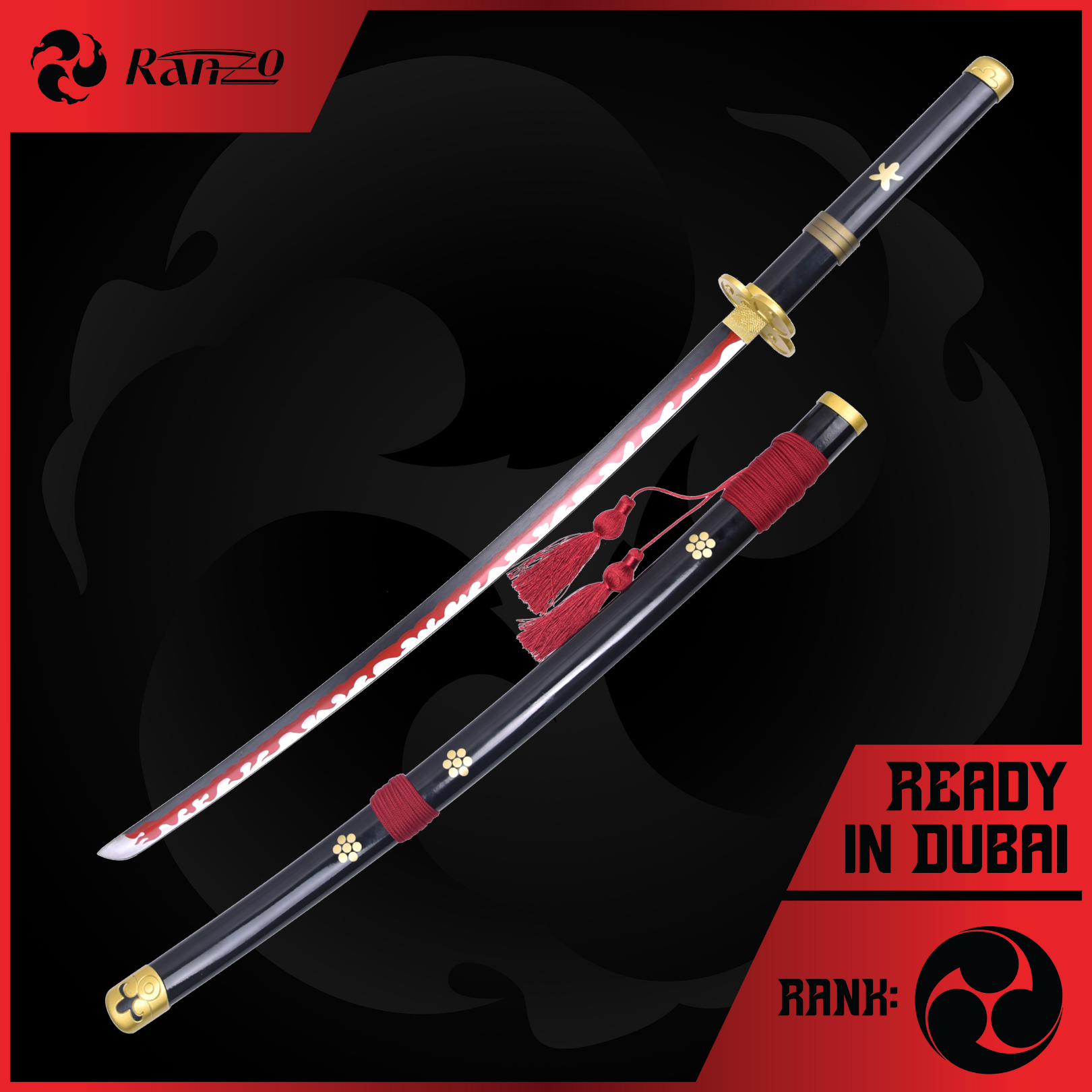Roronoa Zoro: Black Enma – RAN-ZO Swords